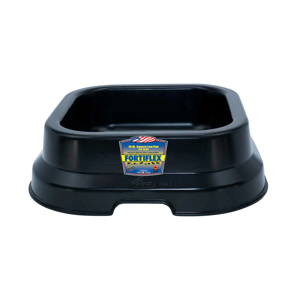 Fortex® Tip-Resistant Low Pans | U.S. Plastic Corp.