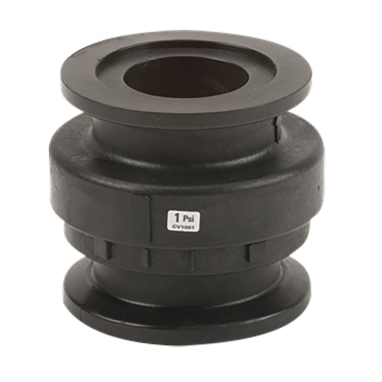 2" Manifold Flange Banjo® Black Fiberglass-Reinforced Polypropylene ...