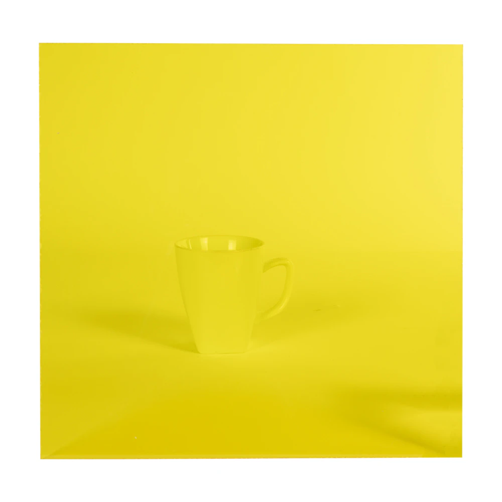 0.125" (3.2mm) x 24" x 24" Yellow 2208 Transparent Acrylic Sheet | U.S ...