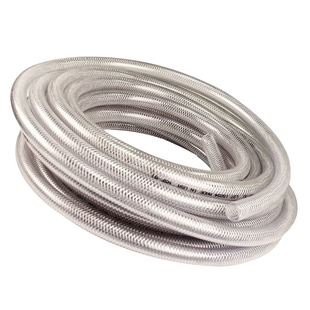 Nylobrade® Braid Reinforced Clear PVC Tubing | U.S. Plastic Corp.