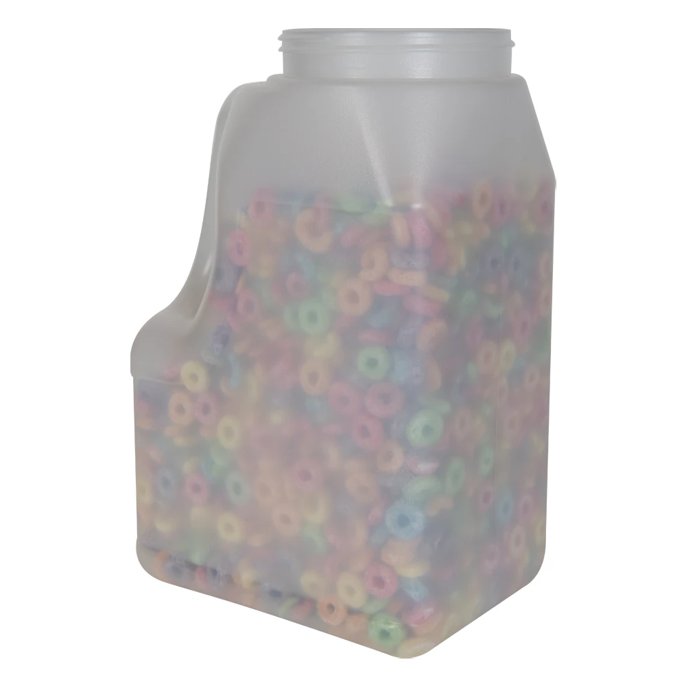 164 oz. Natural Multi-Use HDPE Container with Handle & 110/400 Neck ...