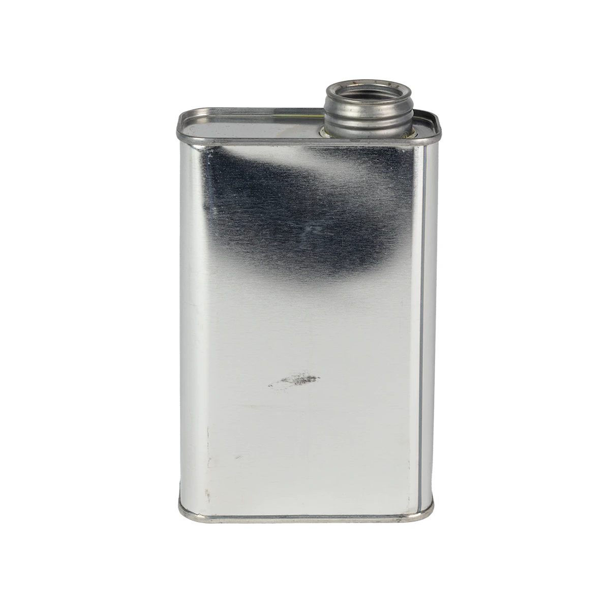 1 Pint Metal F-Style Oblong Can with 1-1/4" Alpha Neck (Cap Sold ...