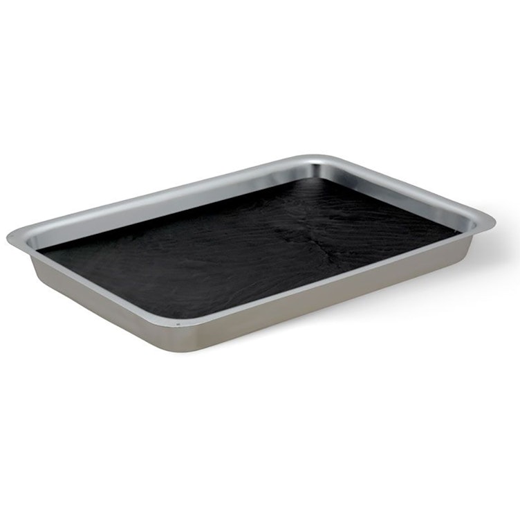 18" L x 12" W x 2" Hgt. Aluminum Dissecting Tray with Black Wax | U.S ...
