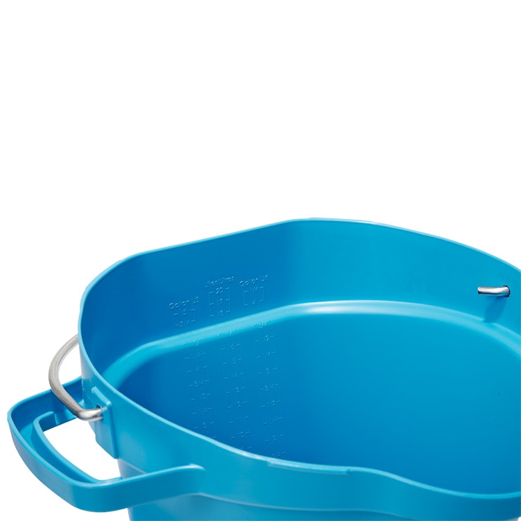 Vikan® Polypropylene Blue 5 Gallon Bucket | U.S. Plastic Corp.