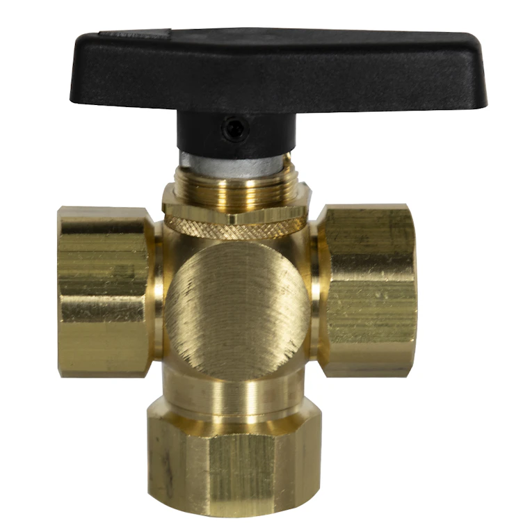 SMC 701 Series 3-Way Brass Ball Valves | U.S. Plastic Corp.