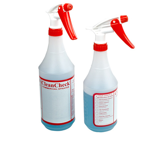 CleanCheck Commercial Spray Bottles | U.S. Plastic Corp.