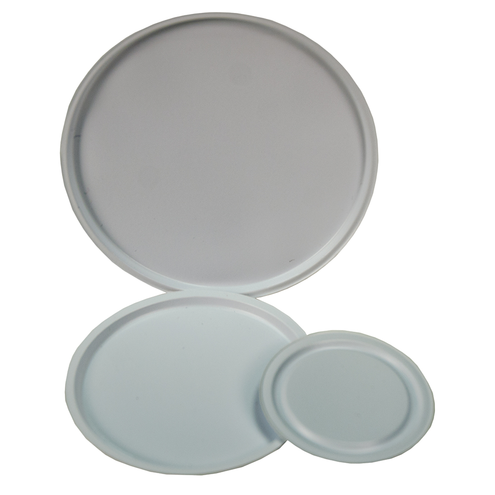 White PVC Jar Disc for 70mm Cap | U.S. Plastic Corp.