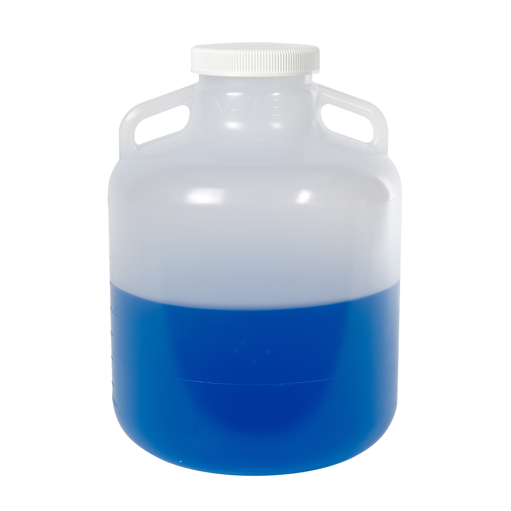 Thermo Scientific™ Nalgene™ Autoclavable PP Wide Mouth Carboy with Handles | U.S. Plastic Corp.