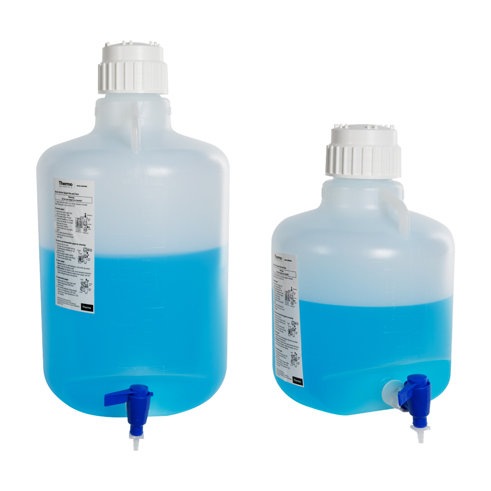 Thermo Scientific™ Nalgene™ Polypropylene Carboys with Spigots | U.S. Plastic Corp.