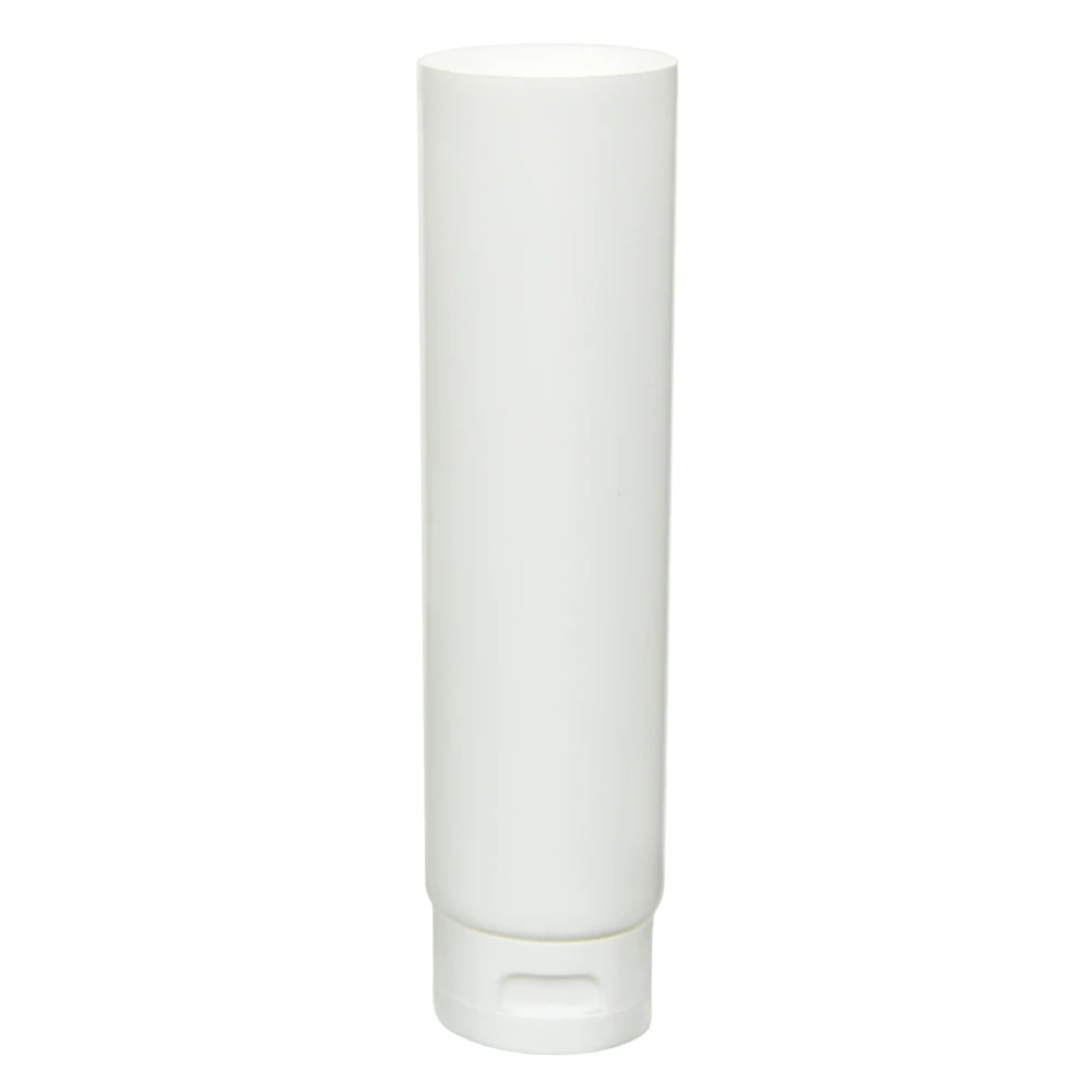 6 oz. White MDPE Open End Lotion Tube with Flip-Top Cap | U.S. Plastic ...