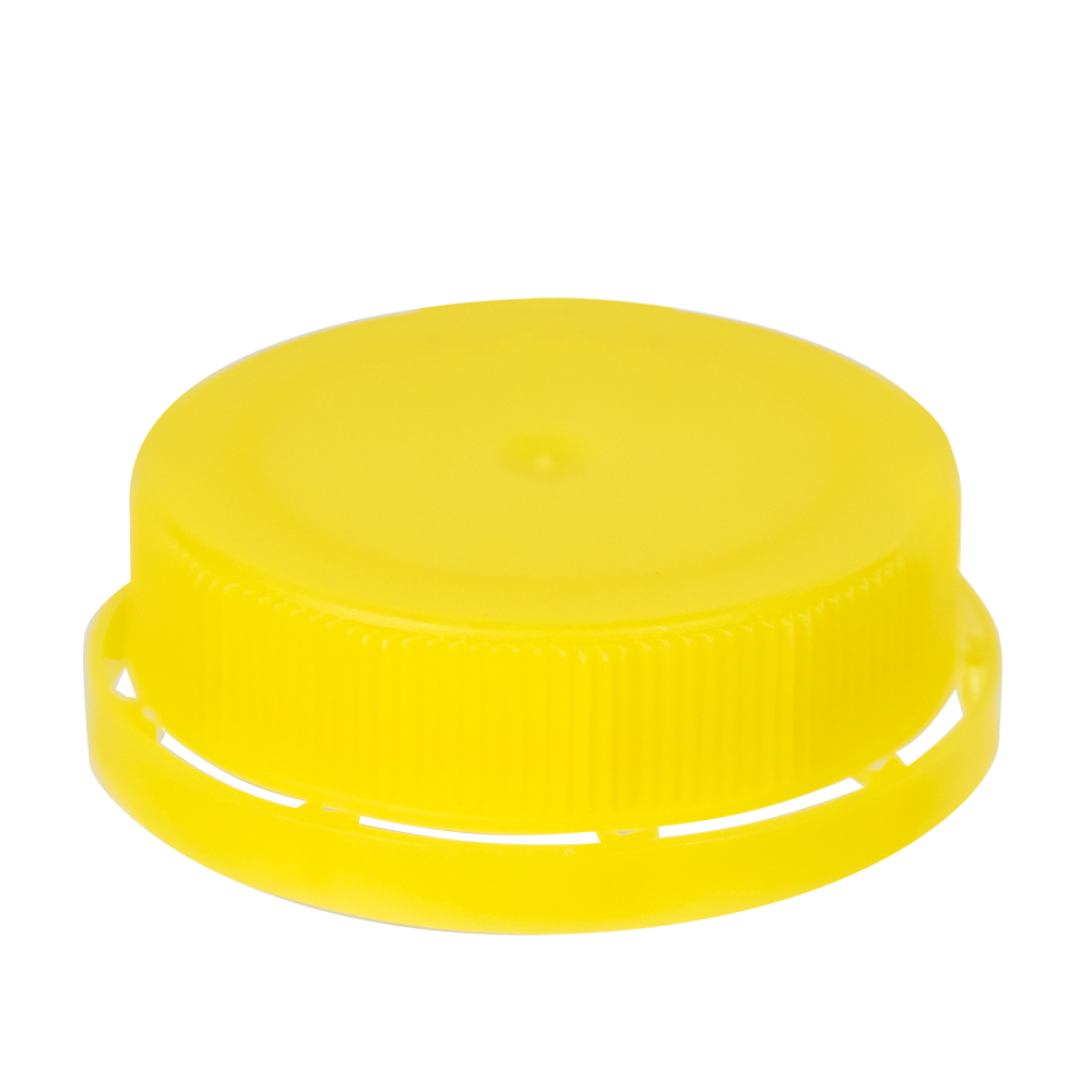 Yellow 38mm Single Thread Cap | U.S. Plastic Corp.