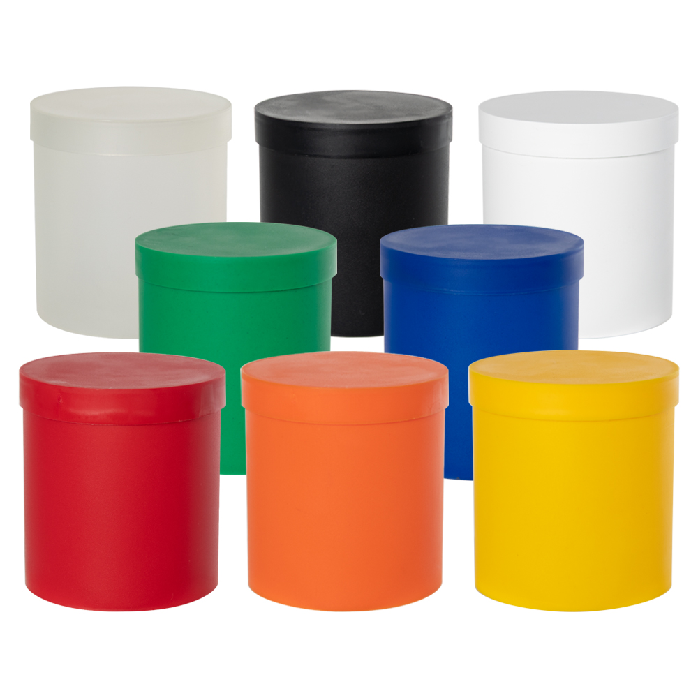Roundabout Containers with Lids | U.S. Plastic Corp.