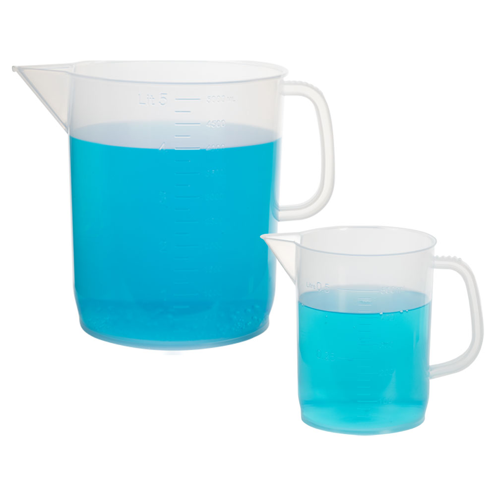 Short Form Polypropylene Pitchers | U.S. Plastic Corp.