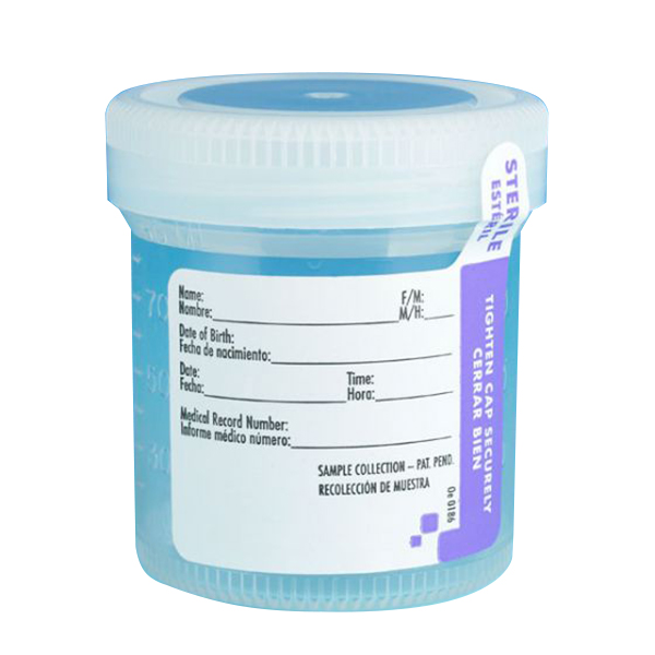 90mL Tite-Rite™ Sterile Container with 53mm Cap - Case of 300 | U.S. Plastic Corp.
