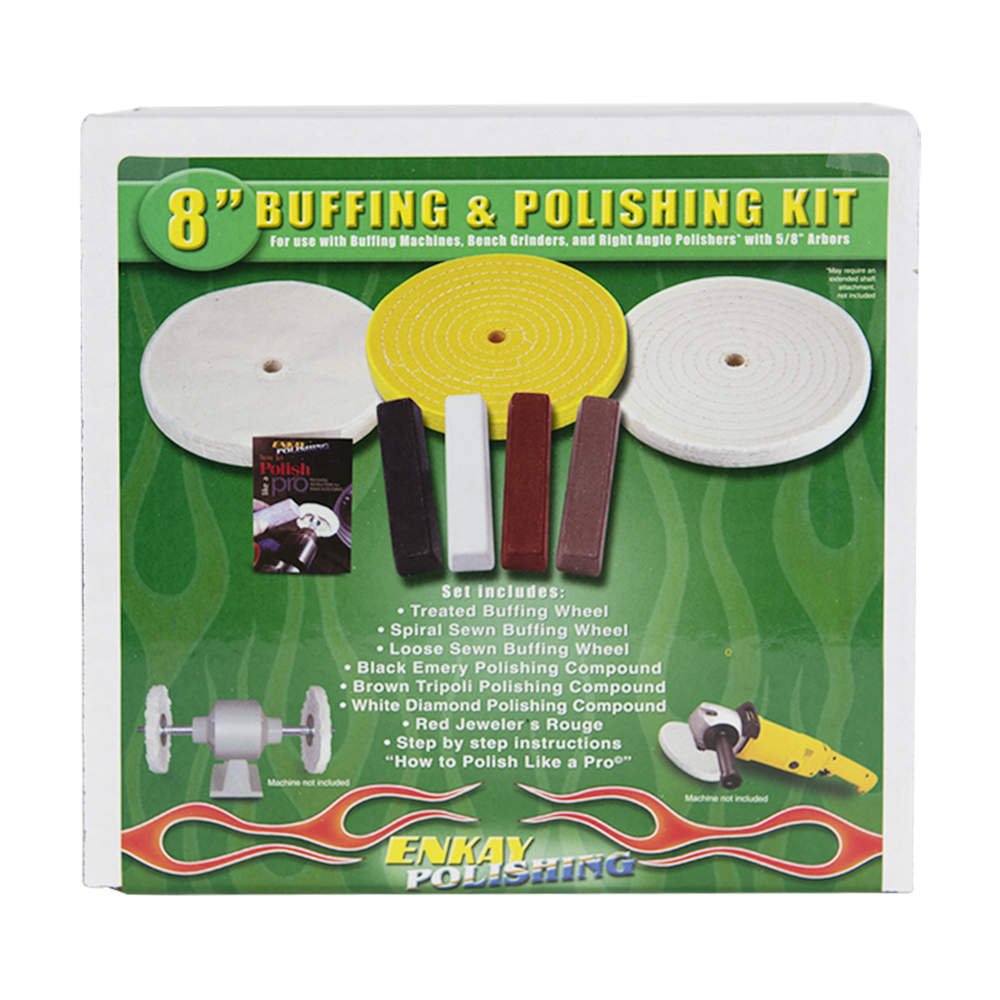 8" Buffing & Polishing Kit | U.S. Plastic Corp.