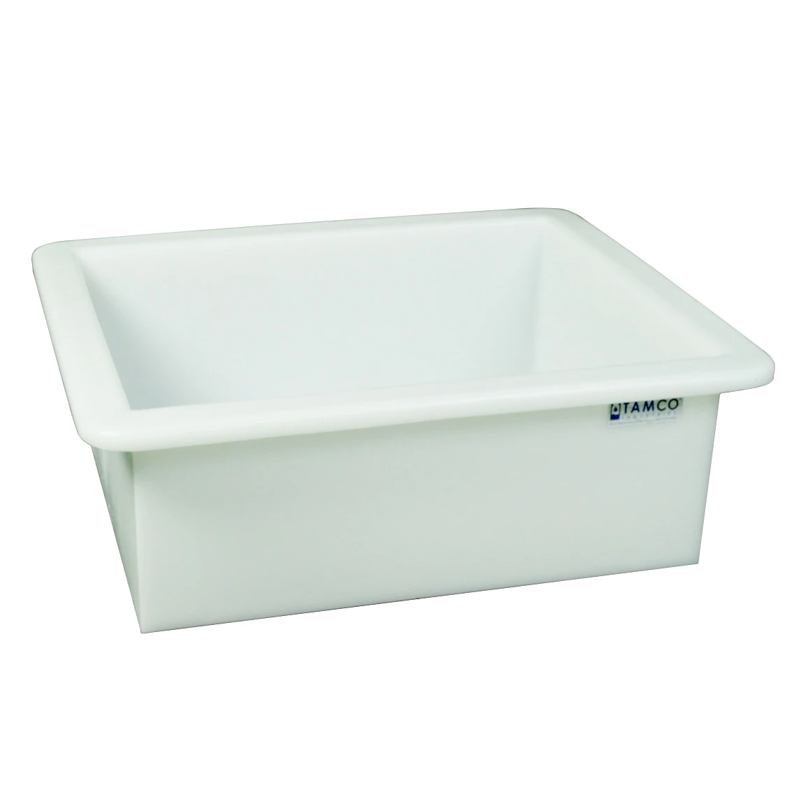112 Gallon Heavy Duty Natural PE Tamco® Tank - 36" L x 24" W x 30" Hgt ...