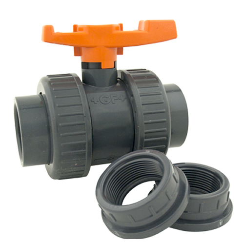 GF True Union Ball Valve Type 375 | U.S. Plastic Corp.